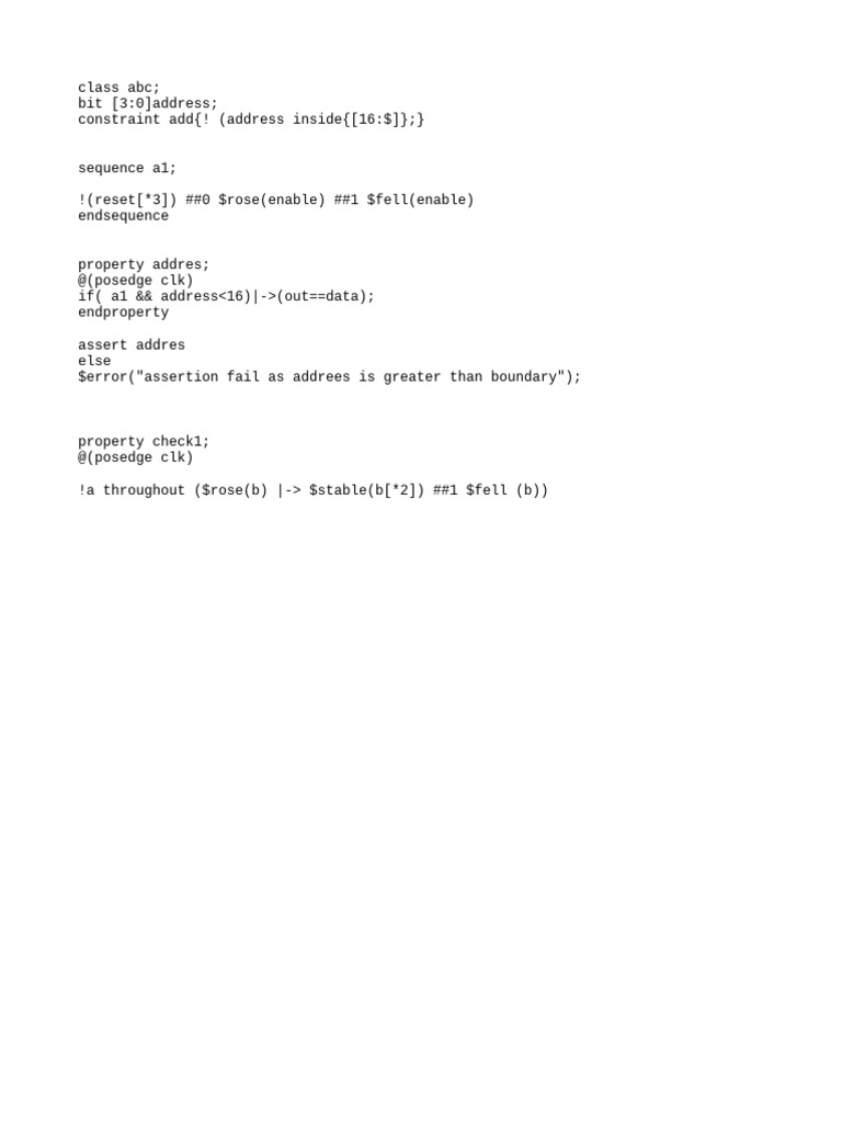 Class Abc | PDF