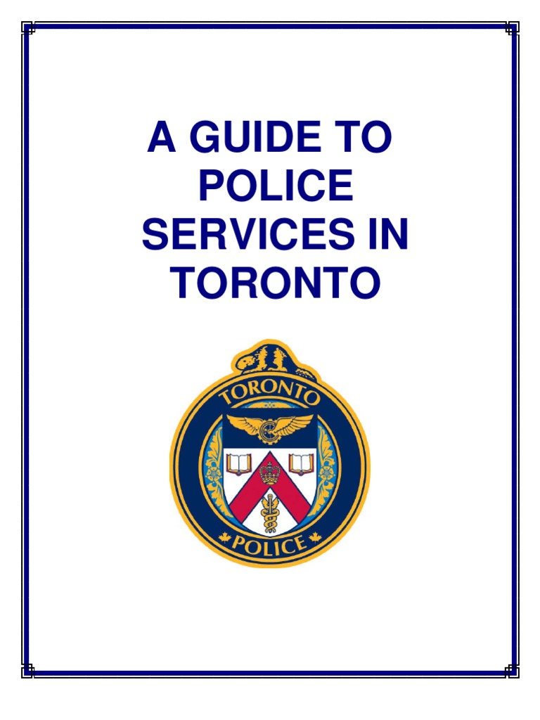 Toronto Police Services | PDF | 9 1 1 | Police