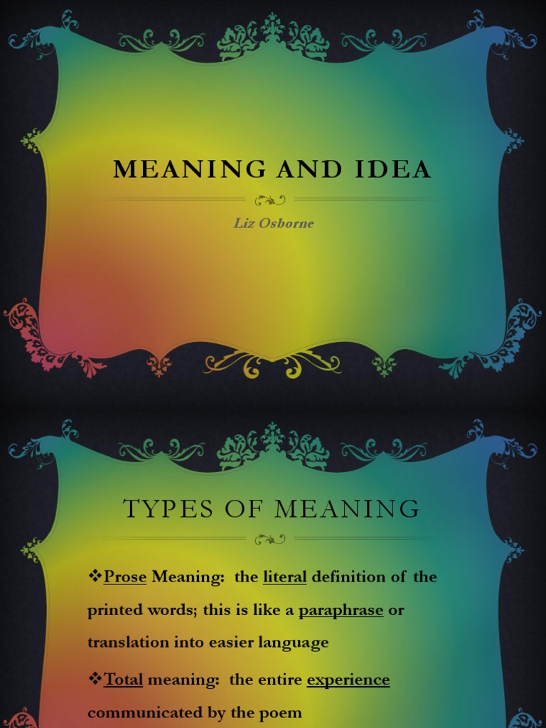 Liz English Poetry Thingy | PDF