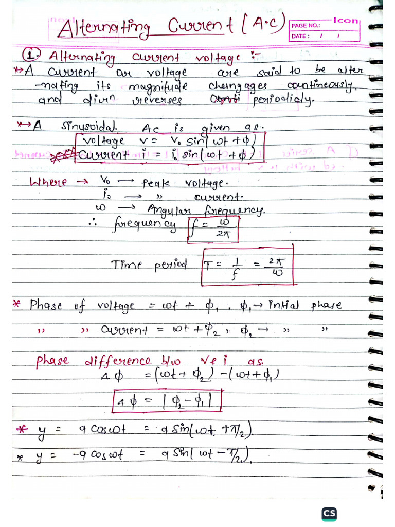 AC Notes | PDF