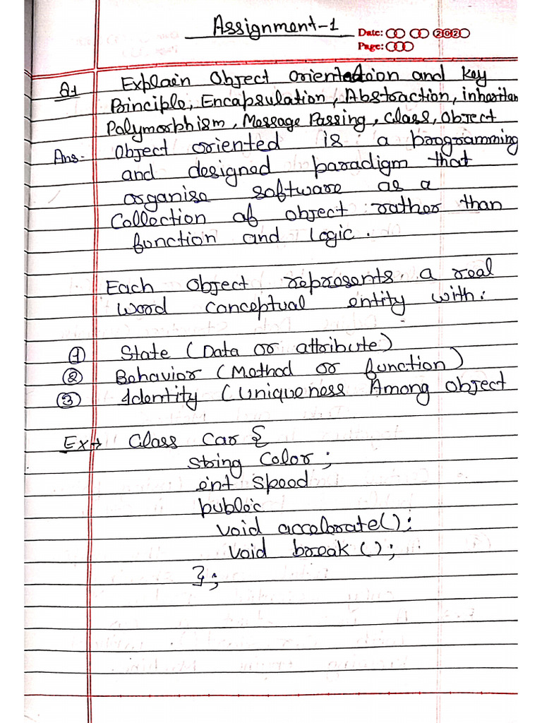 Assignment 1 OOSD | PDF