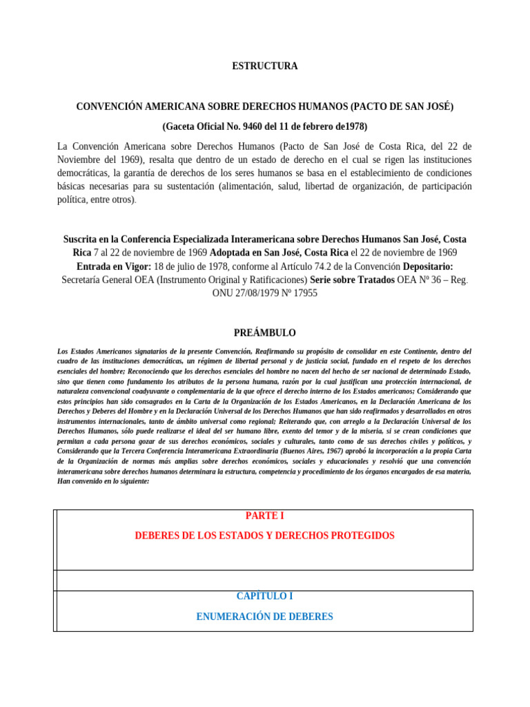 Estructura Caddhh o Pscr Docx | PDF | Justicia | Crimen y violencia