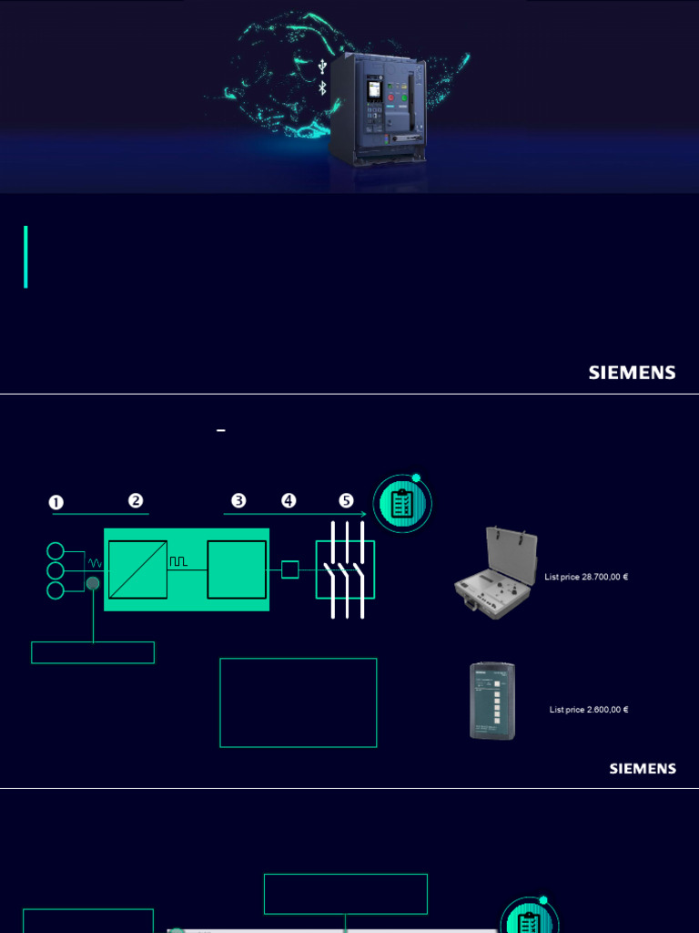 PDF Software Supported Testing Sentron 3wa Air Circuit Breakers PDF ...