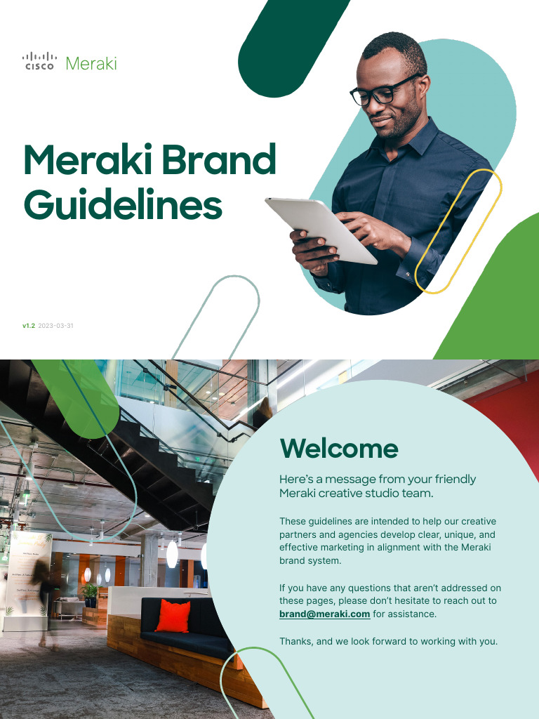 Meraki Logo Design Guidelines | PDF | Logos | Color