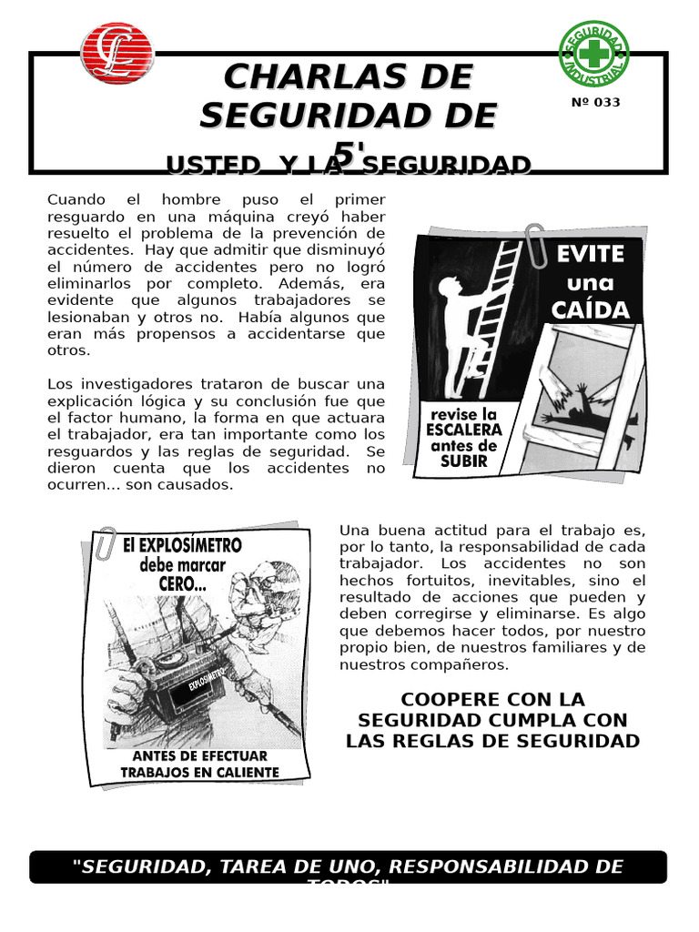 Seguridad Laboral: Responsabilidad Compartida | PDF