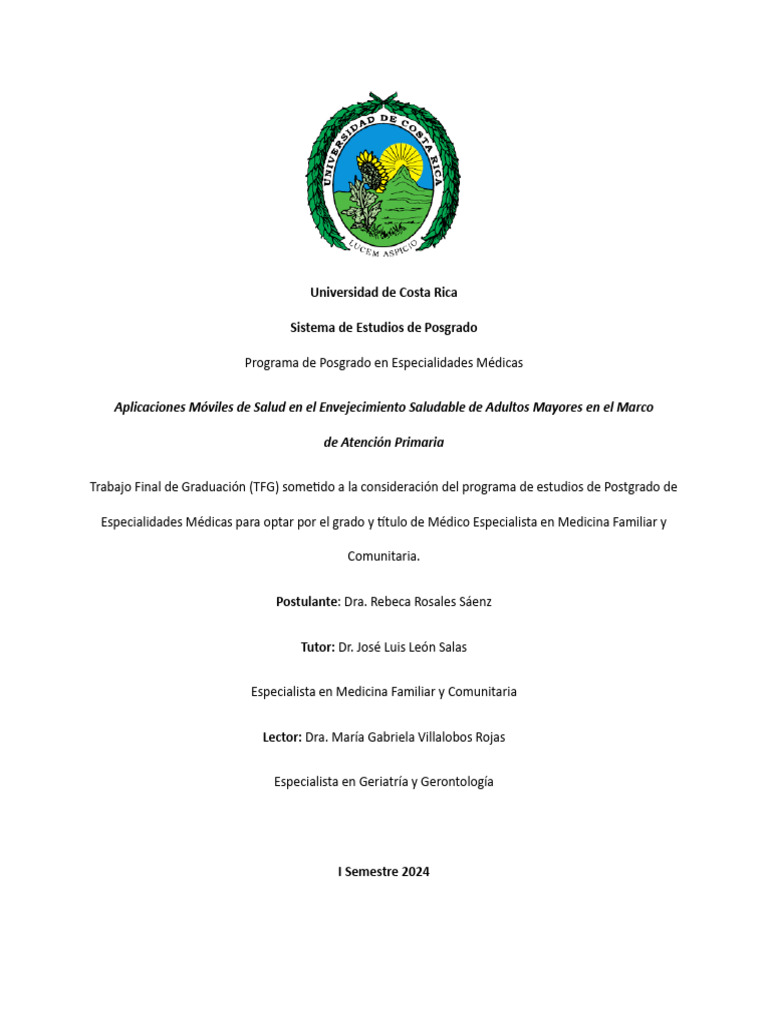 TFG Rebeca Rosales Saenz MFYC | PDF | Internet | Tecnología de ...