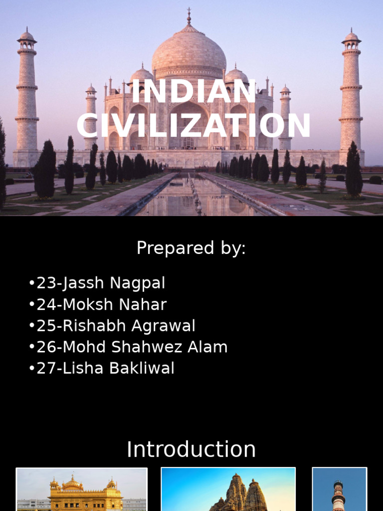 IEM Project Indian Civilization (E23-E27) | PDF | Vedas | South Asia