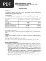 Directors Report Template for Companies | PDF