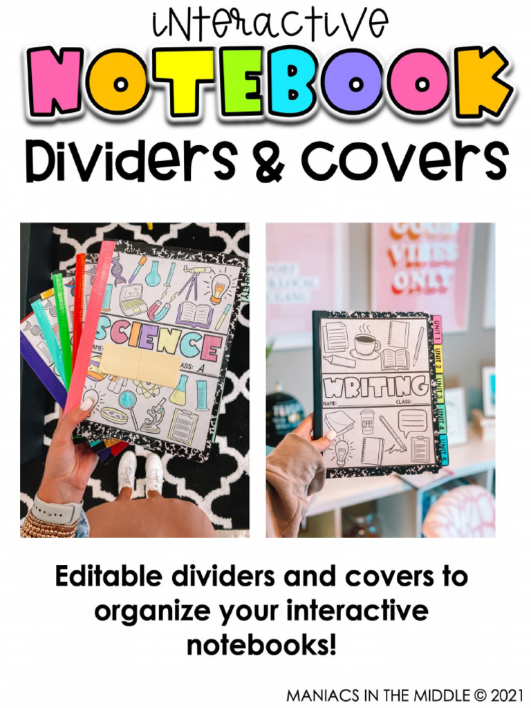 Interactive Notebook and Dividers | PDF