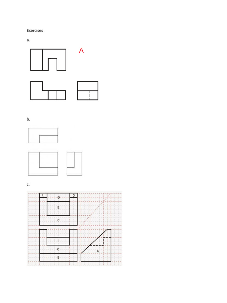 Exercise Drawings | PDF