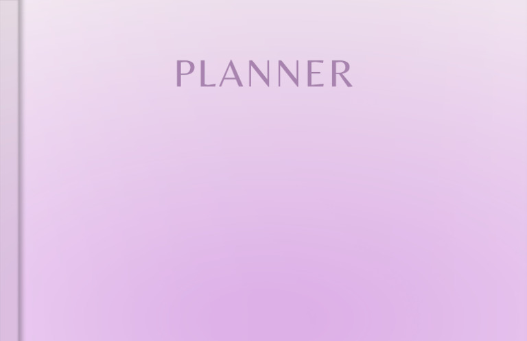 2025 Comprehensive Planner (Starts On Sunday) | PDF