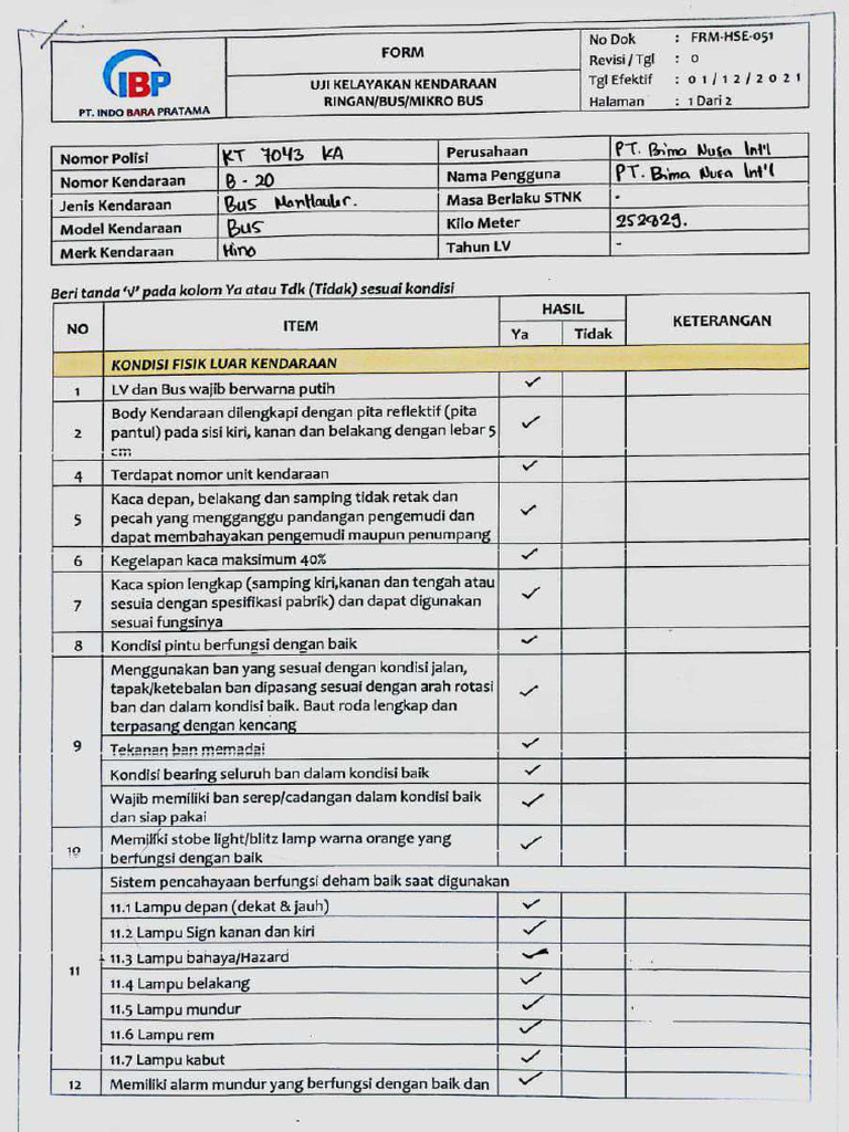 Form Commissioning B-20 | PDF