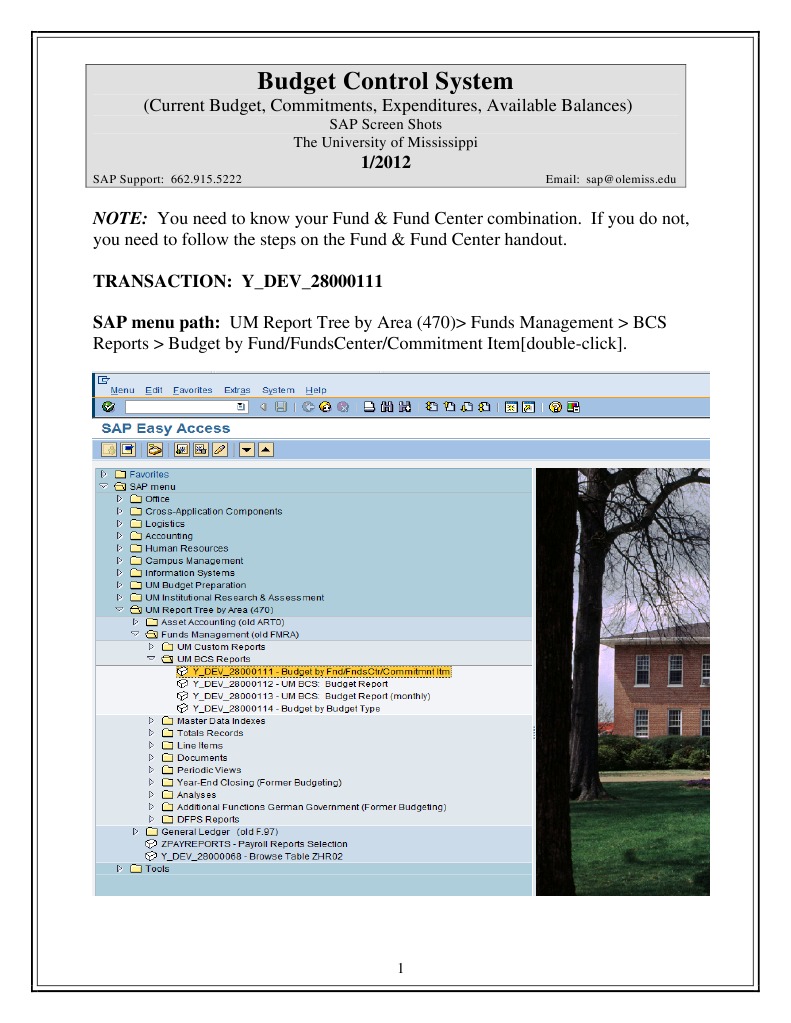 REPORTS II Budget Control System | PDF | Email | World Wide Web