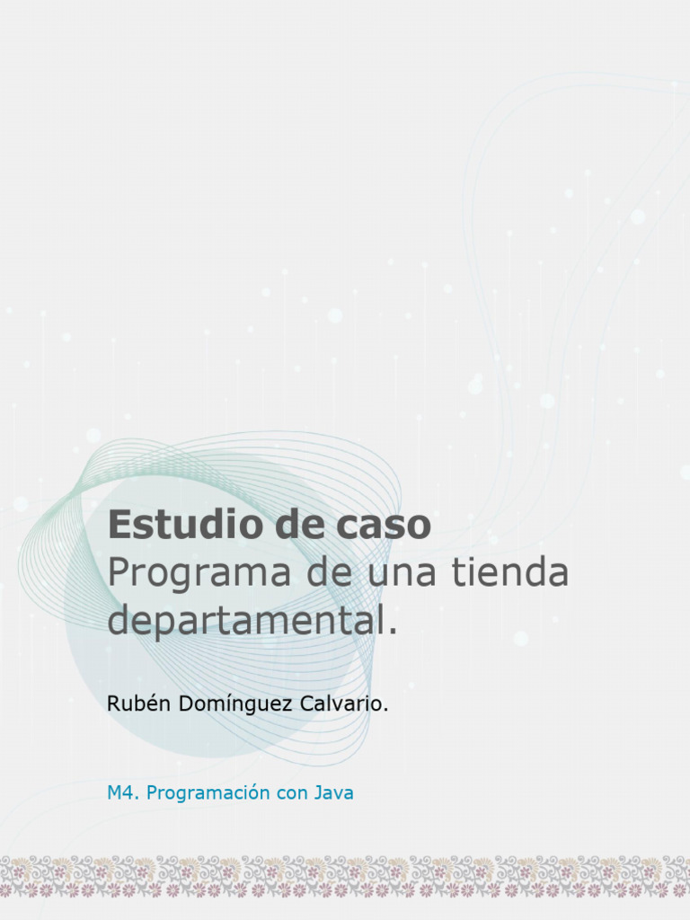 Implementación de Sistema Tienda en Java | PDF | Herencia (Programación ...