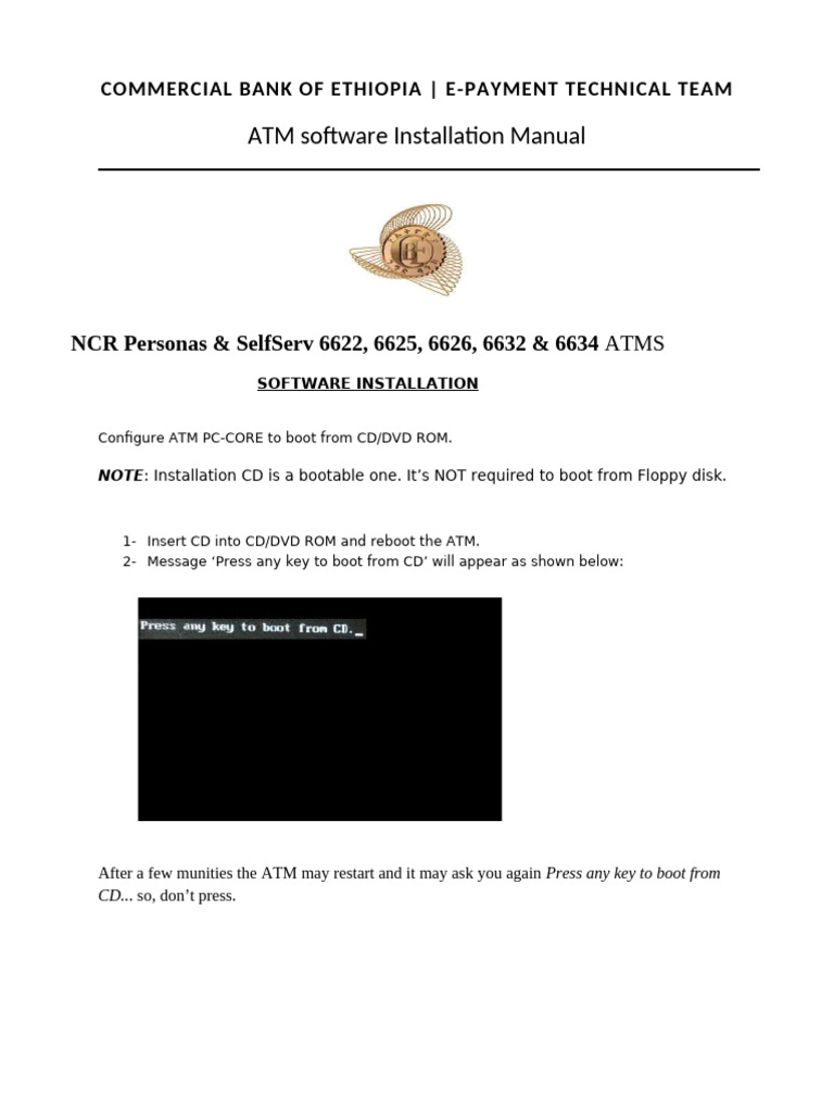Softwar Installation Manual | PDF | Booting | Software