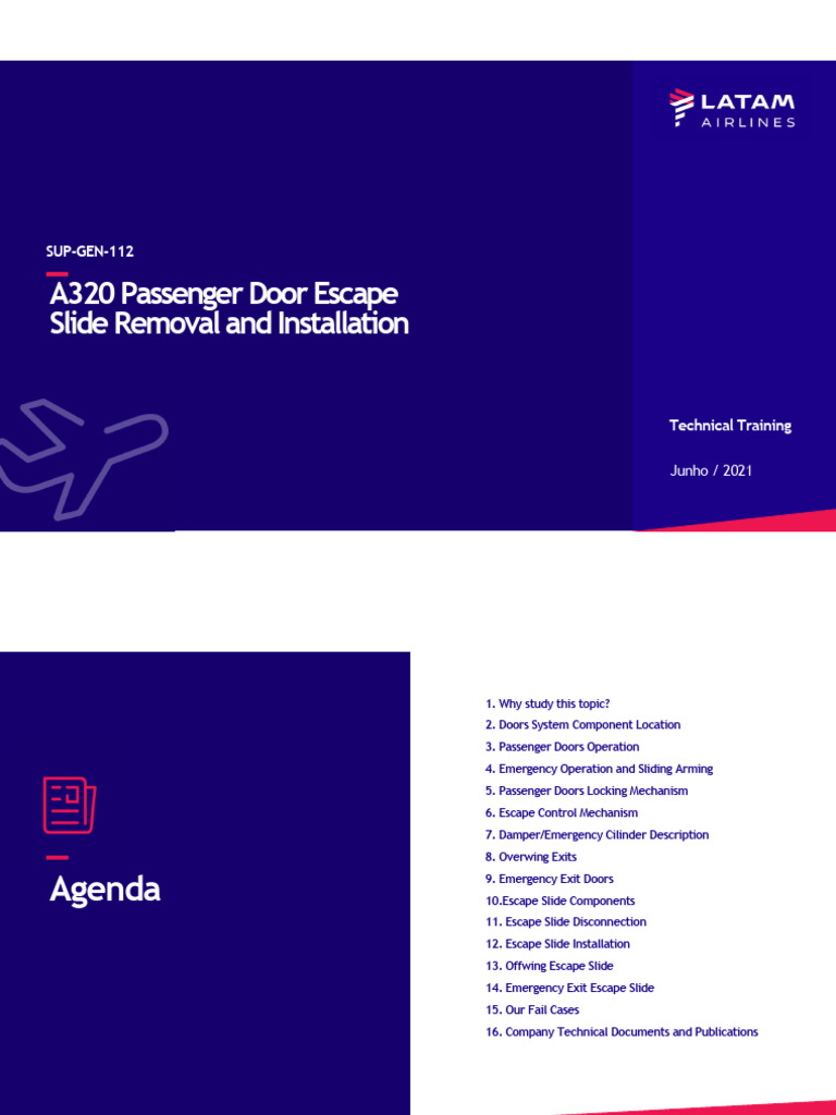 A320 Passenger Door Escape Slide Guide | PDF | Chess Theory | Chess