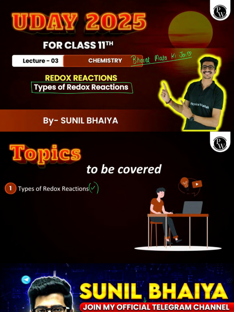 Redox (Part - 3) | PDF