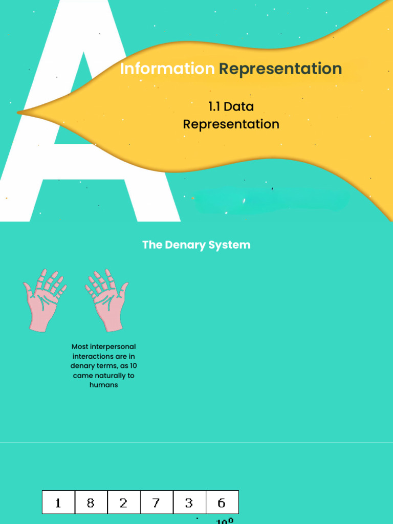 1.1 Ch Data Representation | PDF | Binary Coded Decimal | Bit