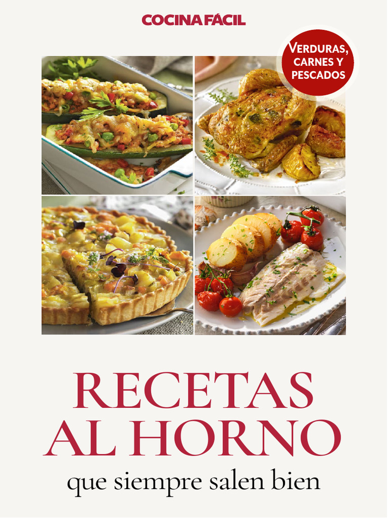 Recetas al Horno: Verduras y Carnes | PDF | Ajo | Vegetales