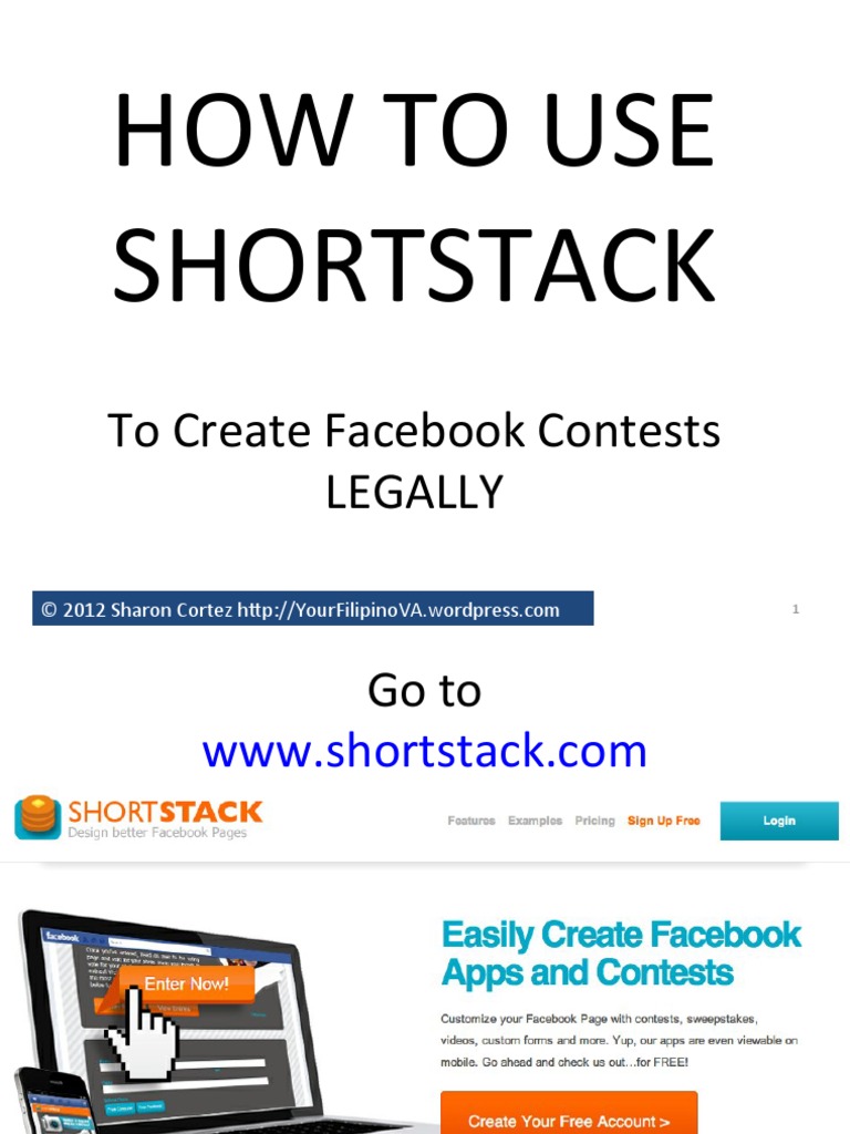 How To Use Short Stack | PDF | Human–Computer Interaction | Graphical ...