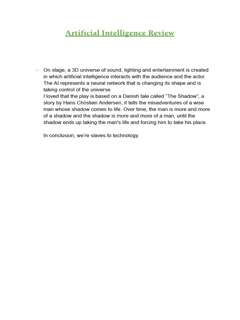 Artificial Intelligence Review | PDF