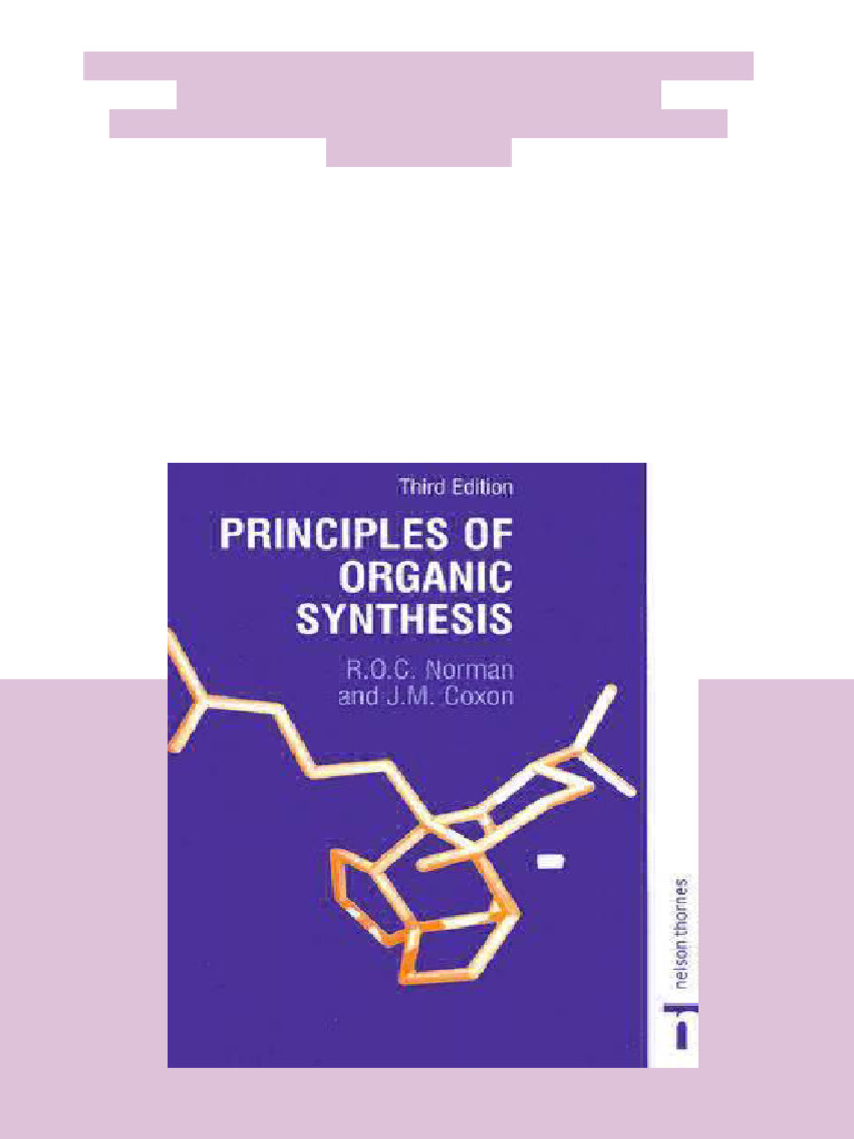 (Ebook) PRINCIPLES OF ORGANIC SYNTHESIS, 3RD EDITION by Raymond Bonnett ...