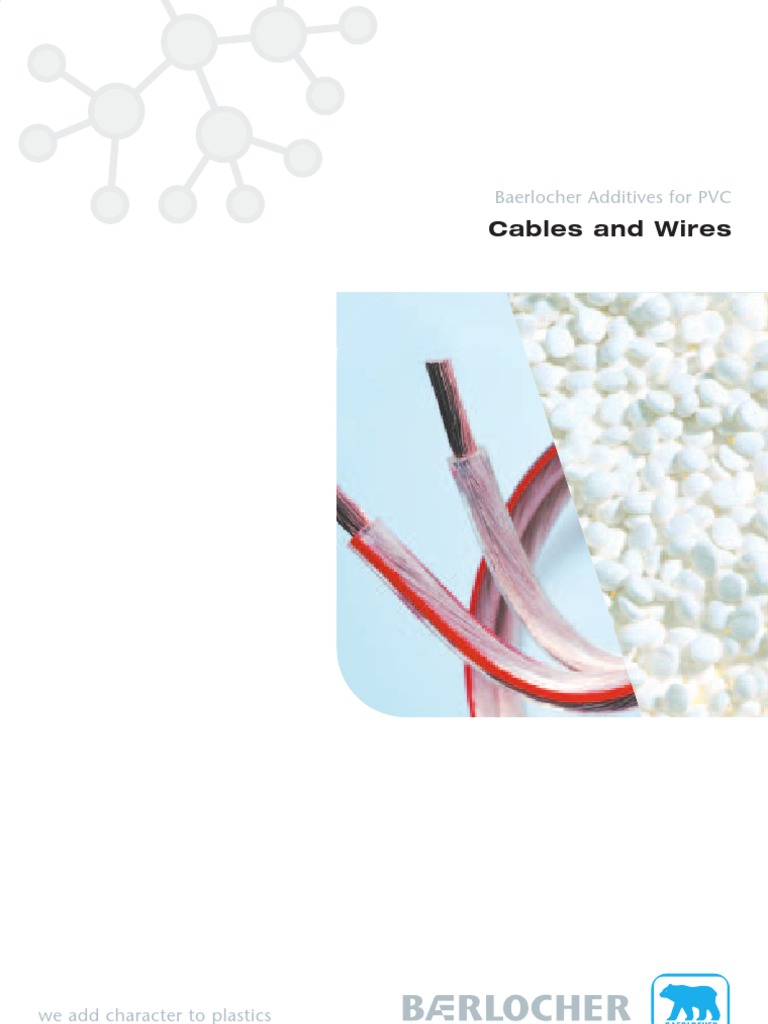 Baerlocher PVC Additives for Cables | PDF | Polyvinyl Chloride | Lead