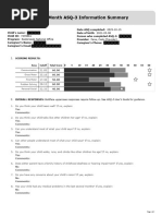 ASQ-3 6 Month Questionnaire Guide | PDF