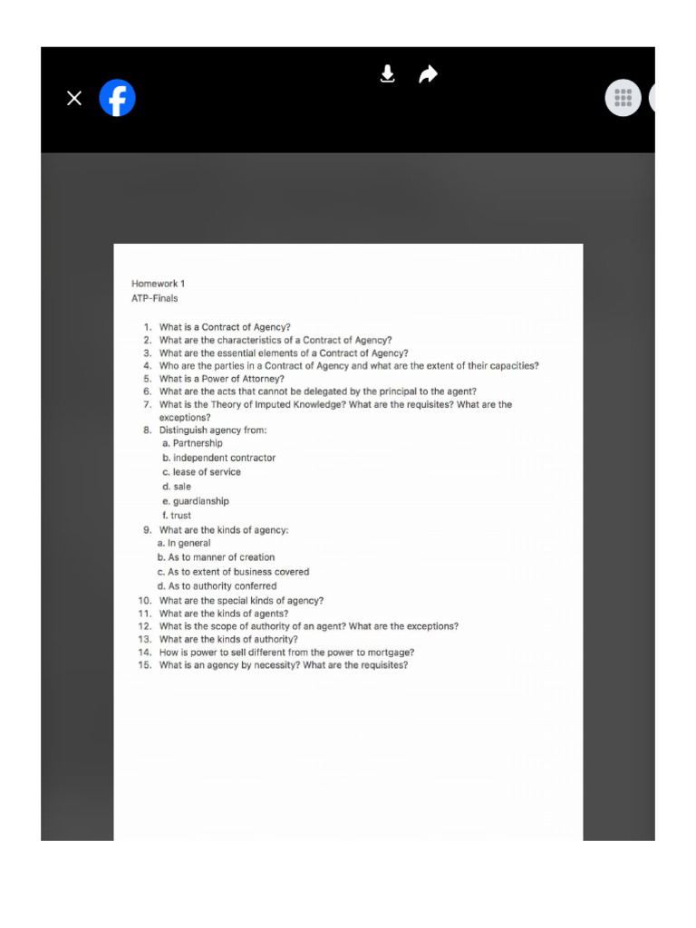Assignment Agency | PDF