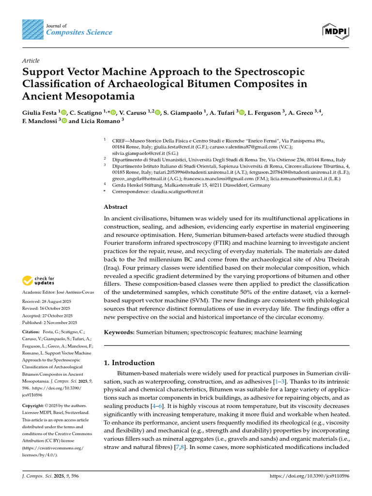 jcs-09-00596-v2 | PDF | Principal Component Analysis | Spectroscopy