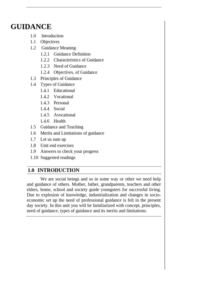 Module VIII Guidance | PDF | Psychotherapy | Learning