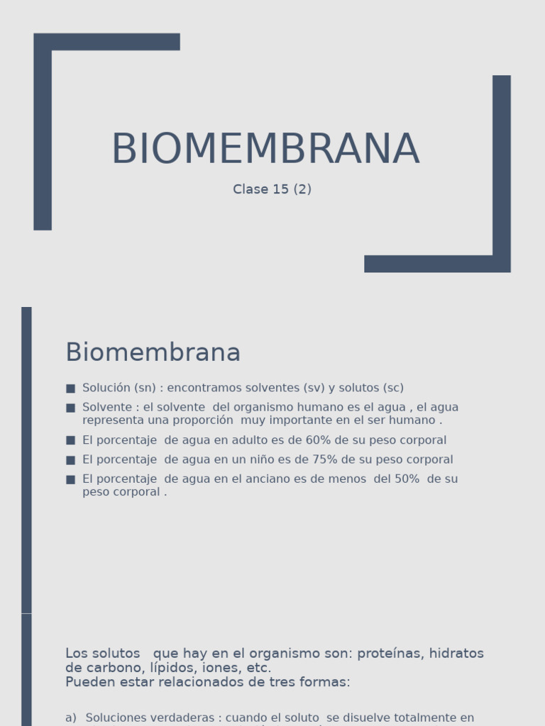 Bio Membra Na | PDF