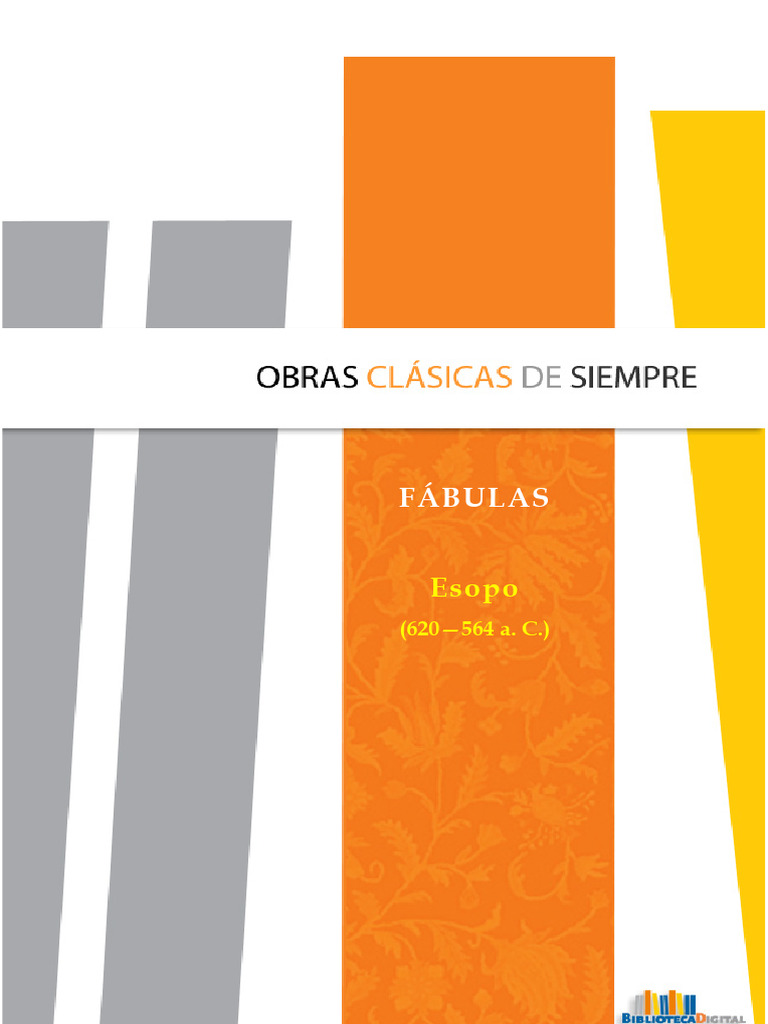Fábulas de Esopo | PDF | Zoología
