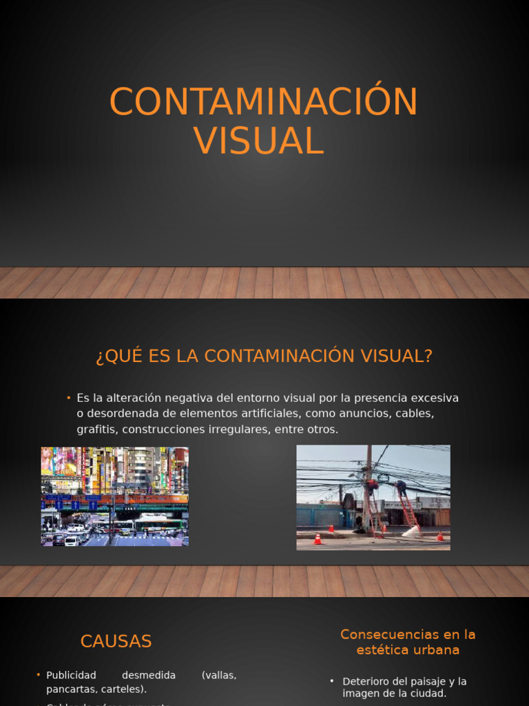 Contaminación Visual | PDF | Contaminación | Residuos