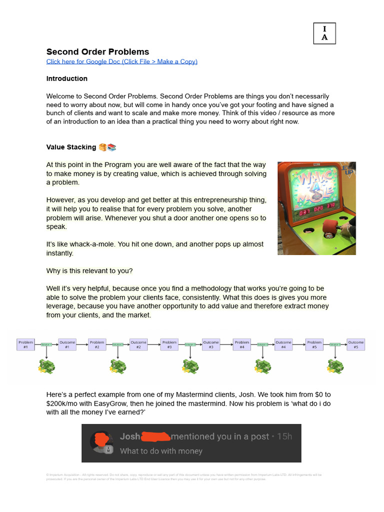 (PDF) Second Order Problems | PDF