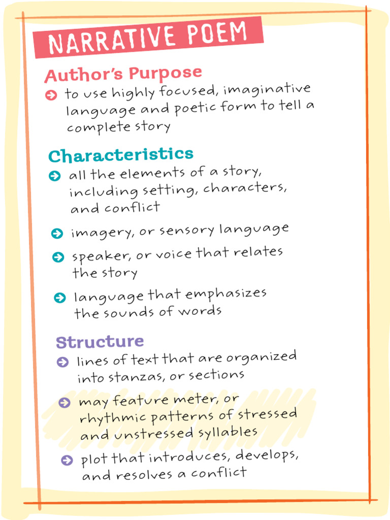 Narrative Poem | PDF