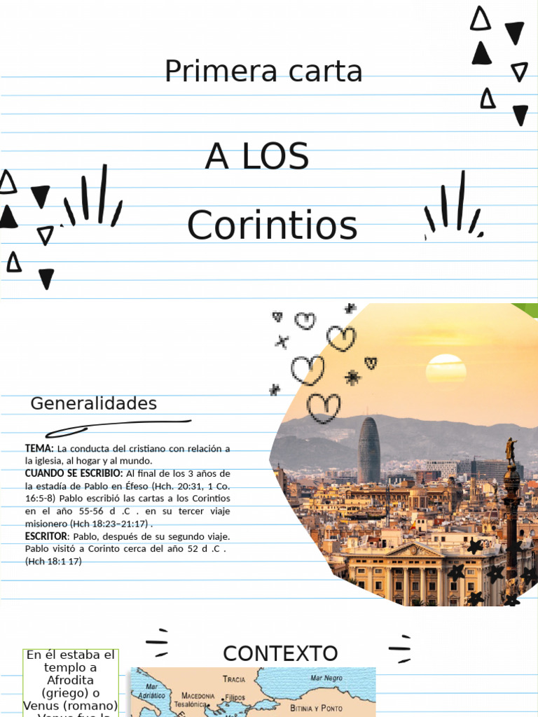 Conducta Cristiana en 1 Corintios | PDF | Primera epístola a los ...