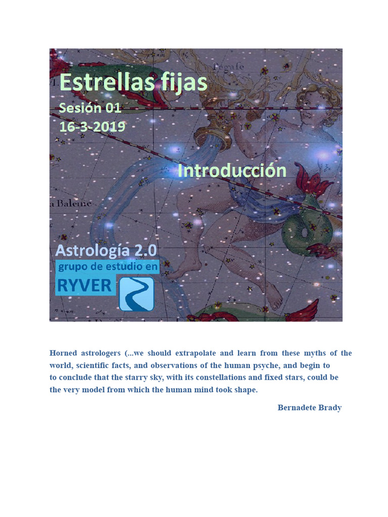 Supporting Material Fixed Stars 01 | PDF | Astrology | Astronomy