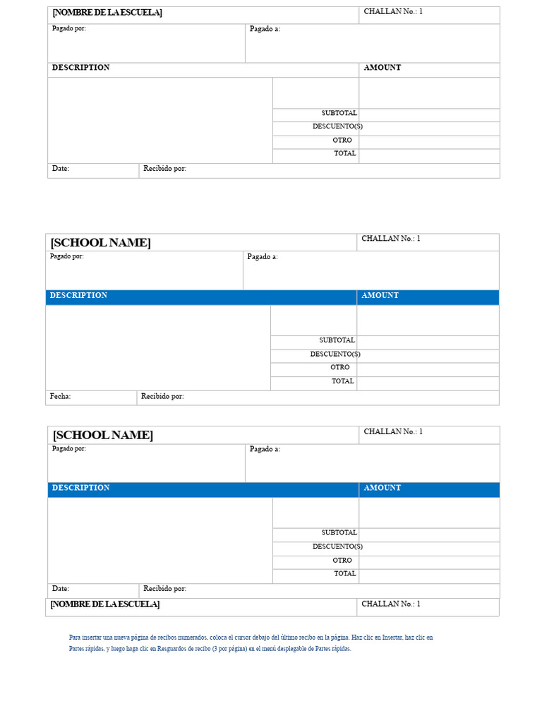 Recibo de Matrícula Escolar | PDF | Software