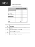 MRC Muscle Power Assessment Guide | PDF | Wellness | Science & Mathematics