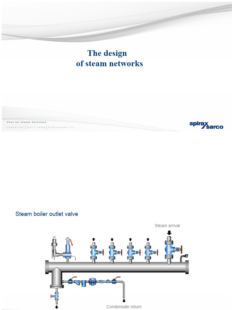 Design of Steam Networks | PDF | Steam | Pipe (Fluid Conveyance)