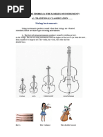 Overview of Musical Instrument Families | PDF | String Instruments ...