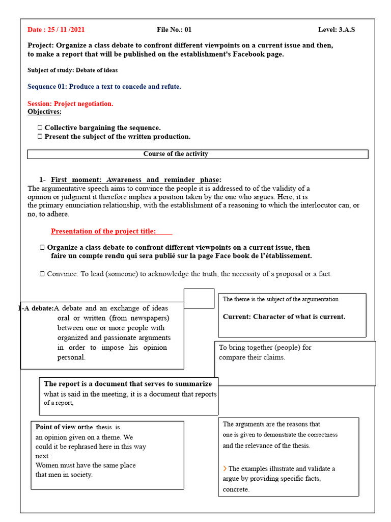 project launch | PDF | Argument