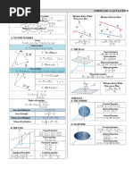 Calculus II Final Exam Cheat Sheet | PDF | Trigonometric Functions | Space