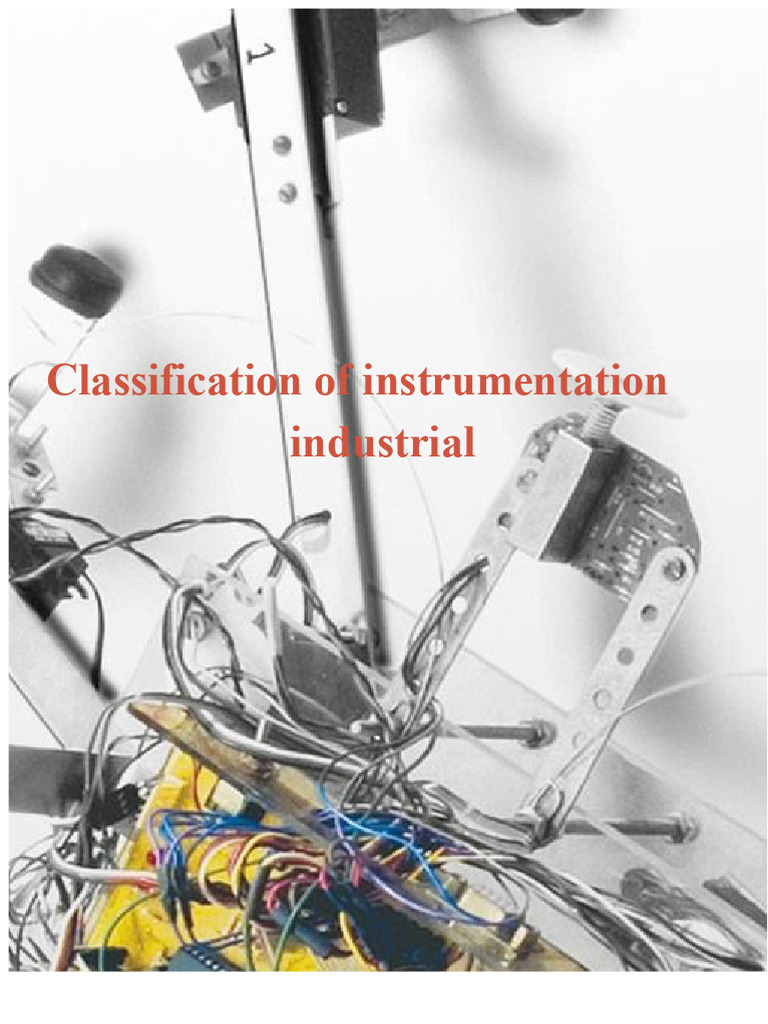 Classification of Industrial Instruments | PDF | Instrumentation ...