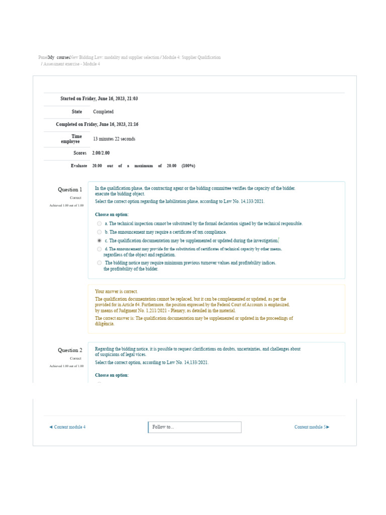 Assessment Exercise - Module 4 - Revision of The Attempt | PDF