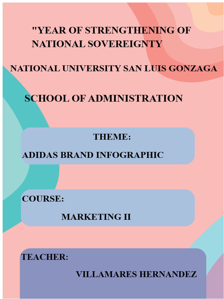 Infographic of ADIDAS | PDF