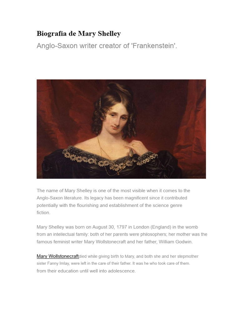 Mary Shelley | PDF
