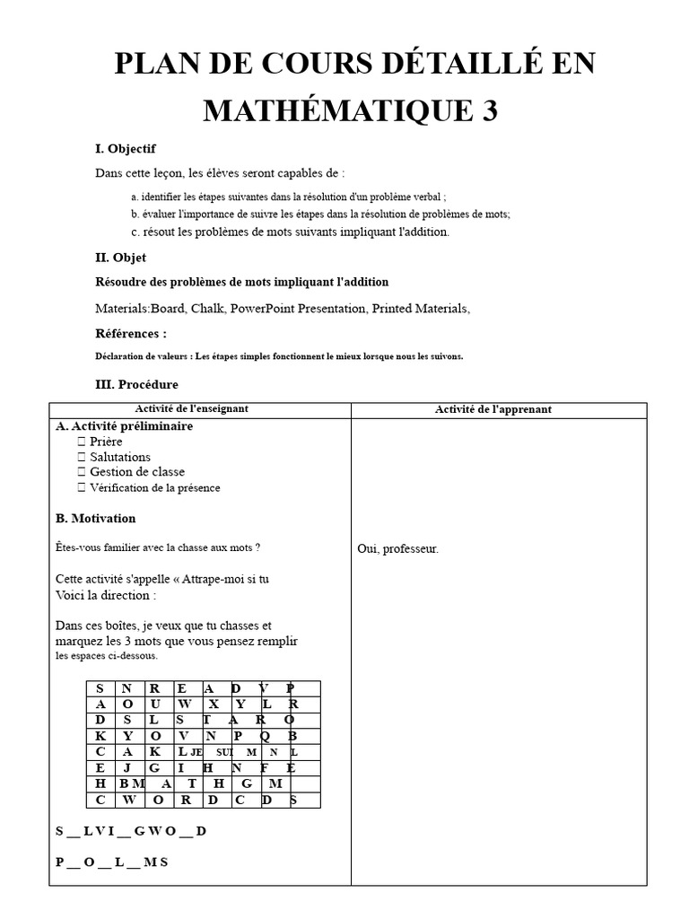 Résolution de problèmes d'addition en mathématiques | PDF | Mathématiques
