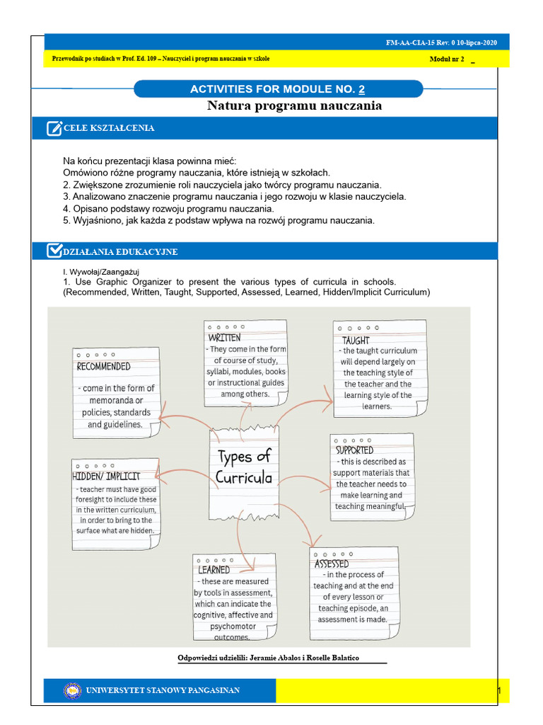 Moduł-2-ProfEd-109 | PDF